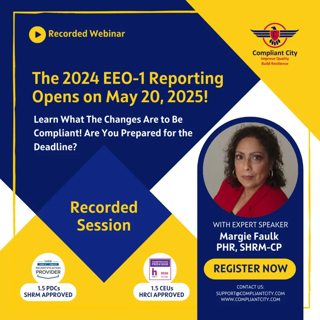 The 2024 EEO-1 Reporting Opens on May 20, 2025! Learn What The Changes ...